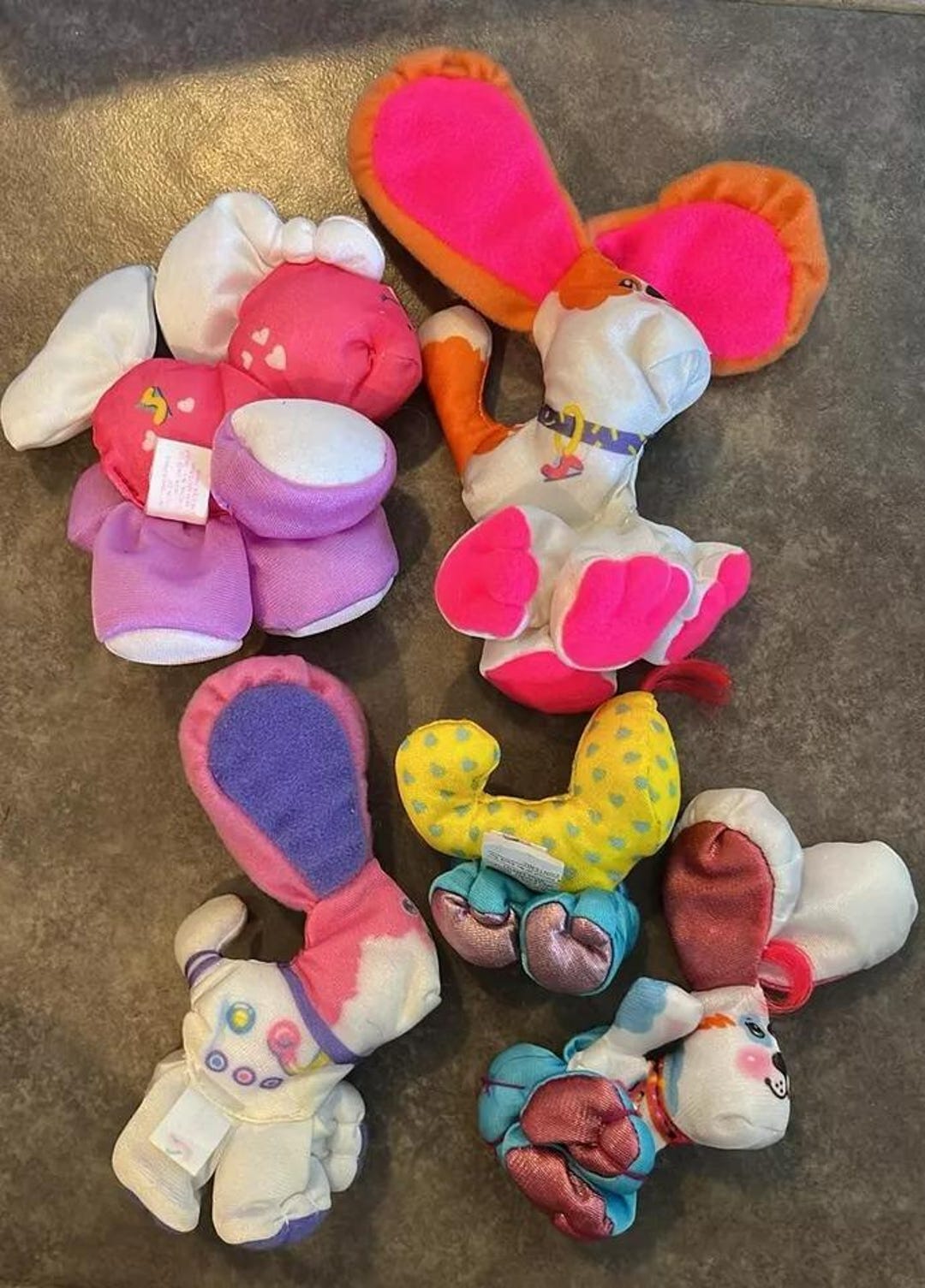 Vintage Smooshees Fisher Price Small Toys Lot 5 Included - Etsy