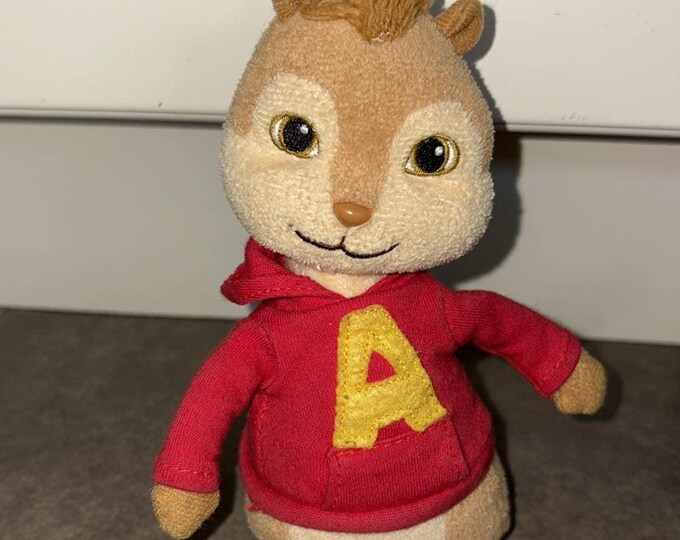 TY Beanie Babies Alvin and the Chipmunks Beanie Plush 6" Alvin - Etsy