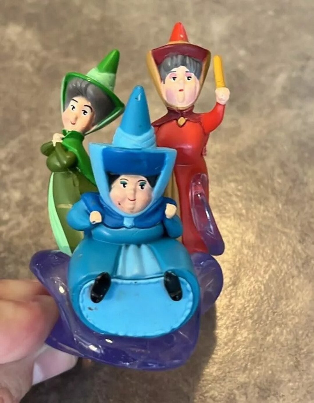 Flora Fauna Merryweather Sleeping Beauty Disney Fairies Fairy Figure ...