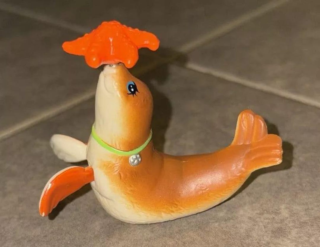 Vintage 1993 Kenner Littlest Pet Shop LPS Playful Sea Lion Seal - Etsy