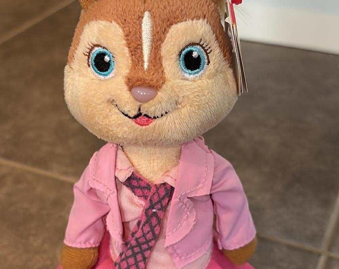 TY Beanie Baby Alvin and the Chipmunks Brittany Plush - Etsy