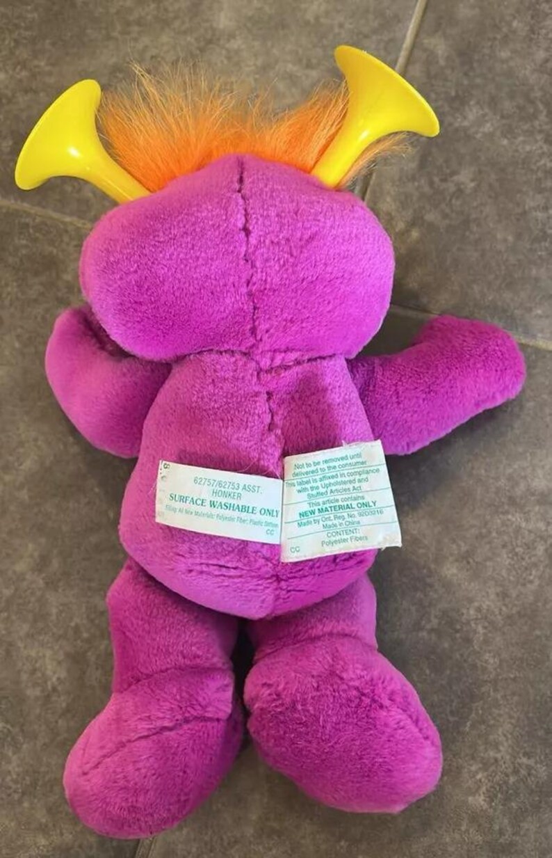 1996 Tyco Honker Sesame Street Jim Henson Plush 9 Stuffed Toy Doll - Etsy