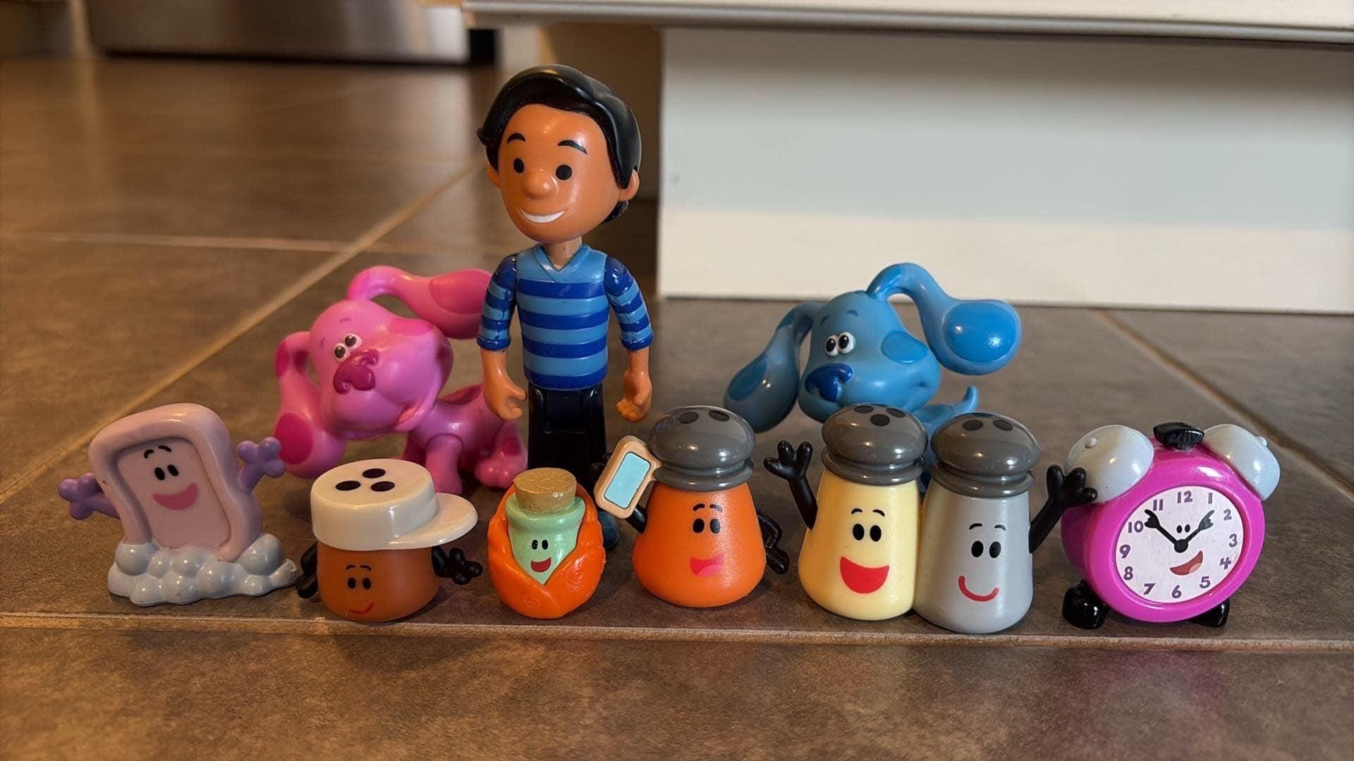 Blues Clues Mini Figures, Lot of 9 - Etsy