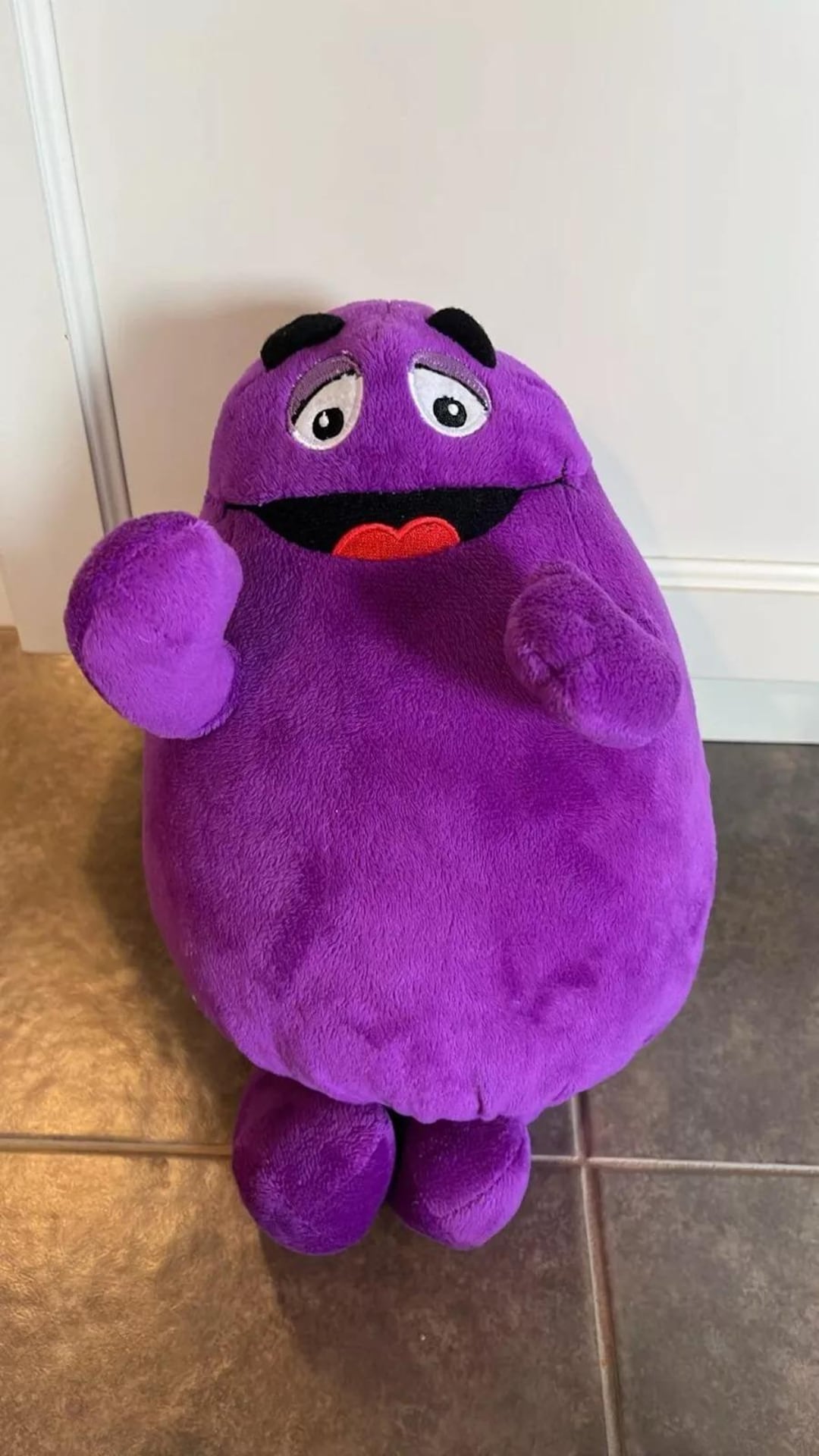 Mcdonalds Offical Grimace Purple Plush Toy 14 - Etsy
