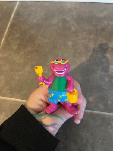 Vintage Barney the Dinosaur PVC Figure Toy 2.5 Inch - Etsy