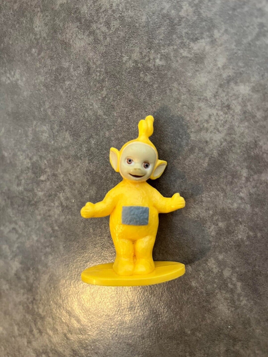 Vintage 1998 Teletubbies Lala Yellow Figure Cake Topper 2 Inches - Etsy