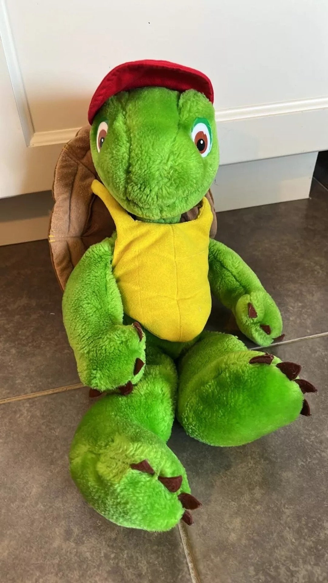 1990s Franklin the Turtle Plush Kids Core Plush Stuffed Animal 14" READ ...
