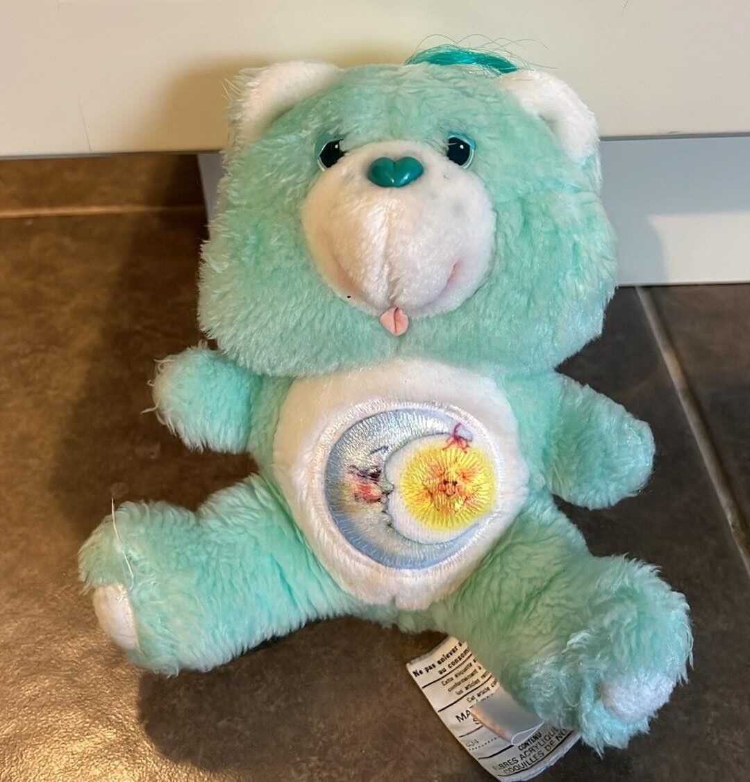 1983 Vintage Care Bears Bedtime Bear 6 Plush Kenner Blue Moon Star - Etsy