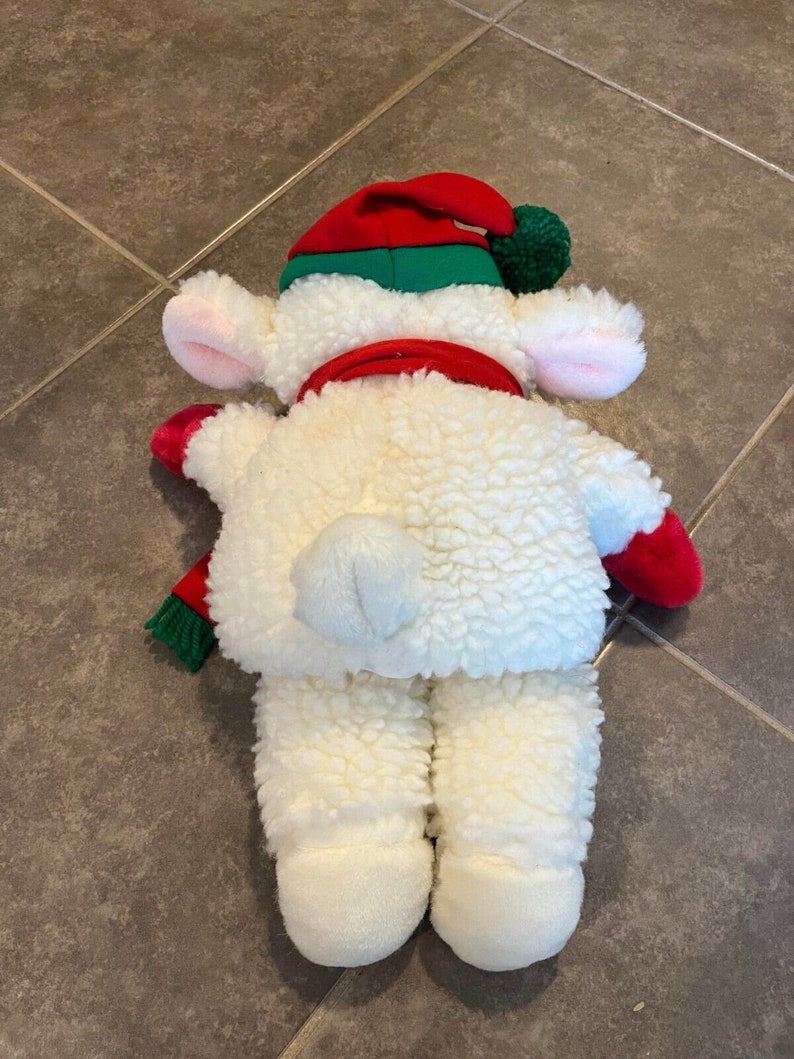 Vintage Shari Lewis Lamb Chops Plush Hand Puppet Xmas Winter - Etsy