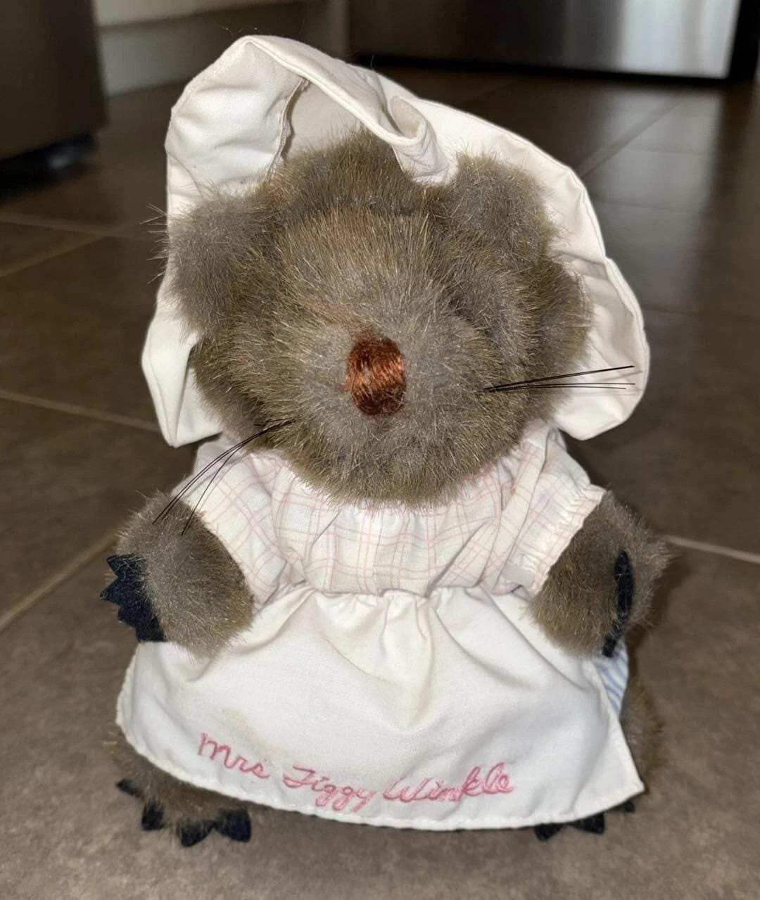 Vintage 1988 Mrs Tiggy Winkle Hedgehog Eden Beatrix Potter Plush 10" - Etsy