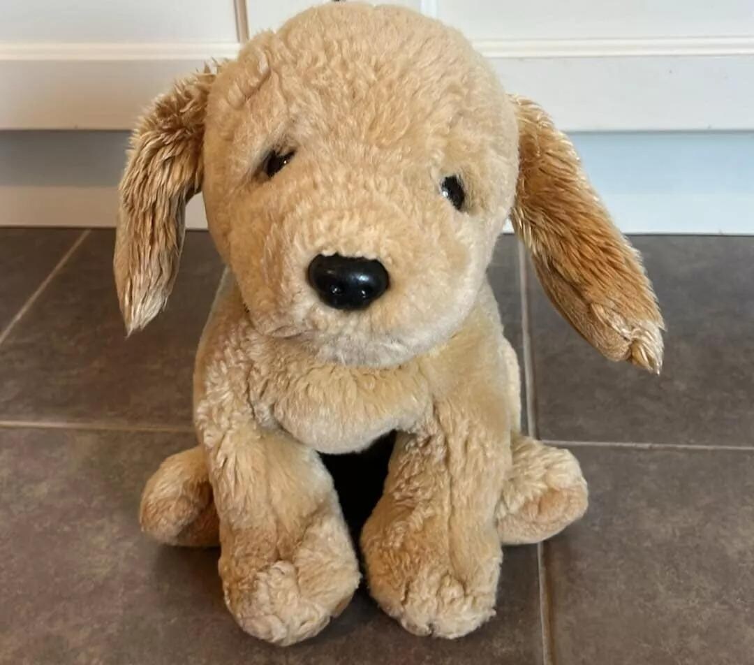 2003 Retired TY Classics TUGS the Dog Golden Retriever Plush Stuffed ...