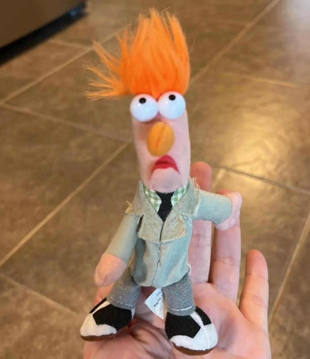 Starbucks 2003 Collector muppet Finger Puppets Beaker 4 Small - Etsy