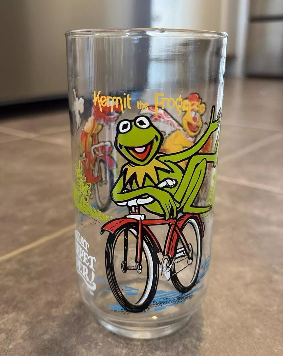 1981 Mcdonalds the Great Muppet Caper Kermit the Frog Drinking Glass ...