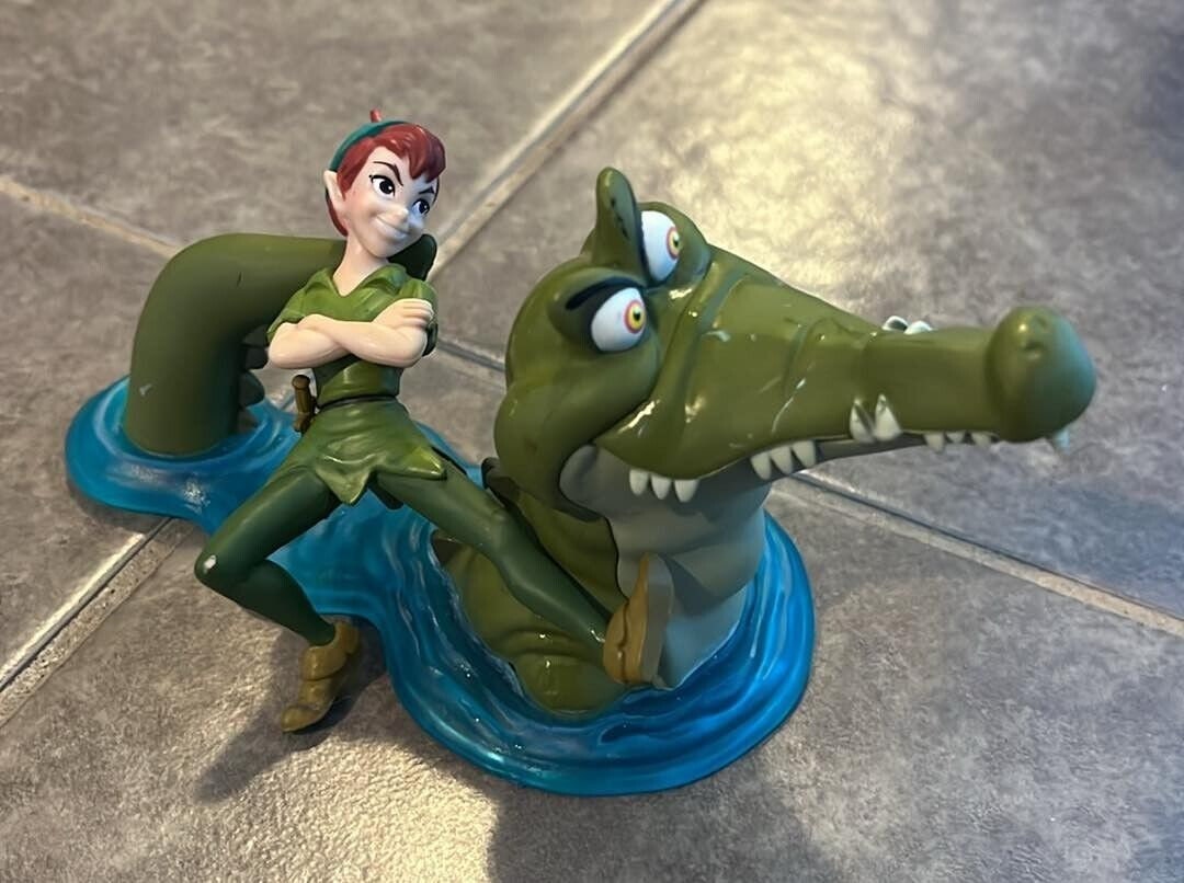 Disney Peter Pan TICK-TOCK CROC Figure 6 Cake Topper Rare Figure - Etsy