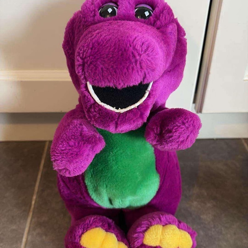 Barney Plush - Etsy