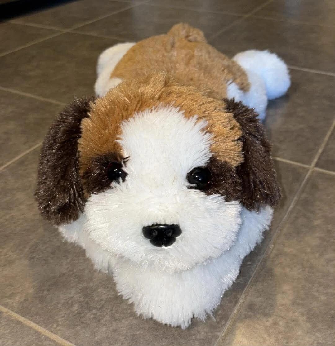2006 TY Floppy Puppy Yodels Plush Shaggy St Bernard Dog 20 Inch NO TAG ...