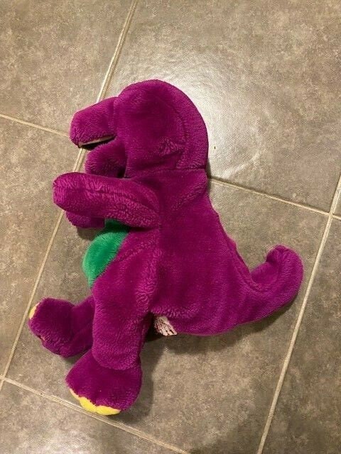 Vintage Barney the Dinosaur Plush Hand Puppet - Etsy