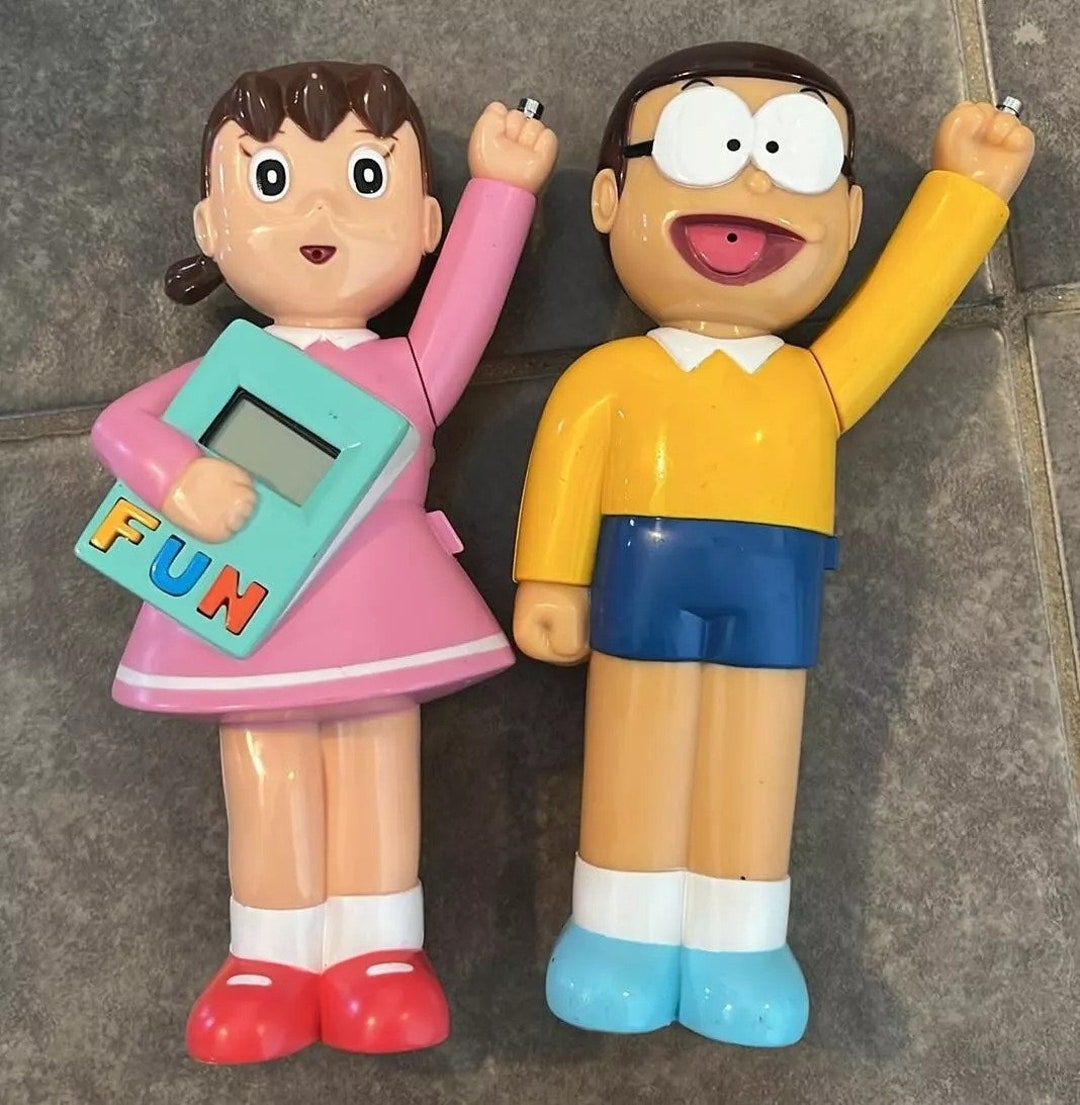 Vintage KFC Doraemon NOBITA Walkie Talkie Action Figure Japanese Manga ...
