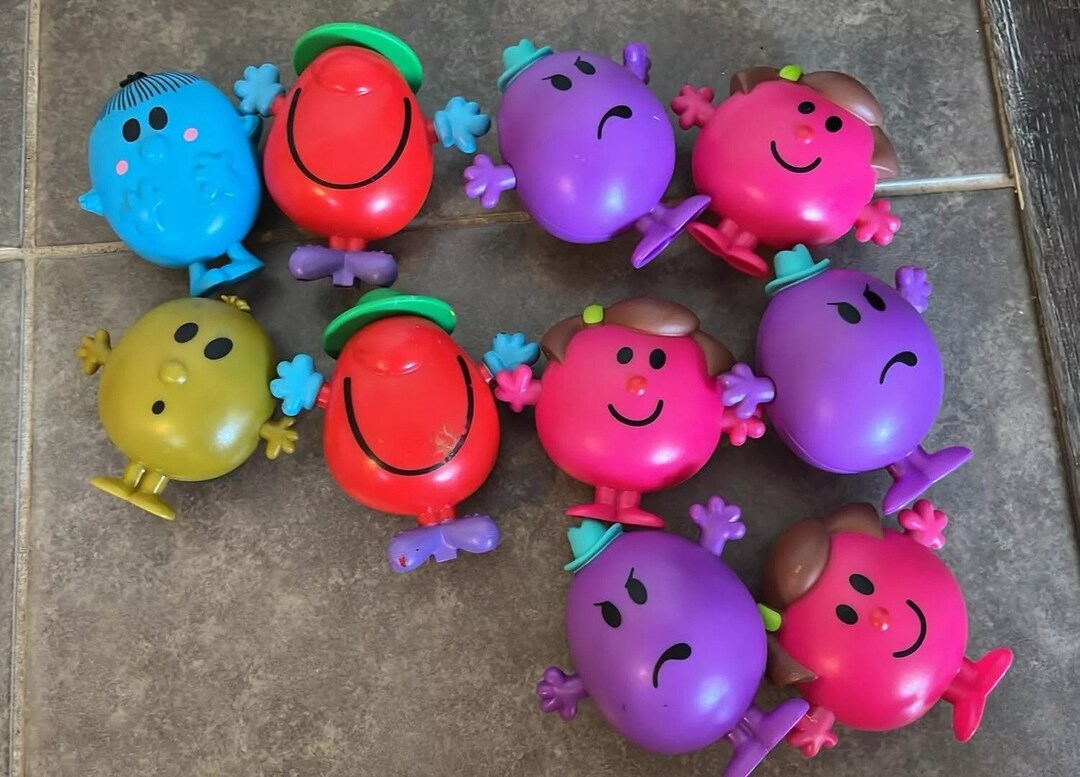 Mr Men and Little Miss Action Figure Lot 10 Included - Etsy
