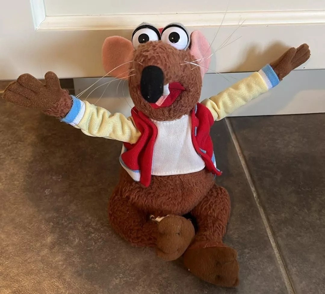 Vintage the Muppets Rizzo the Rat Plush Jim Henson Stuffed Toy 10" - Etsy
