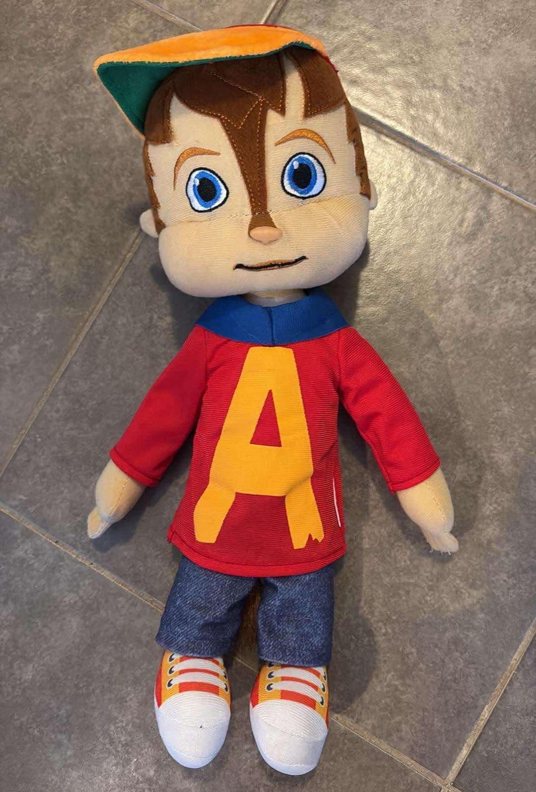 Alvin and the Chipmunks Stuffed Plush Toy Doll 15" - Etsy