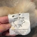 Ewe Wear Sheepskin Teddy Bear Plush Toy Soft 8 Inches - Etsy