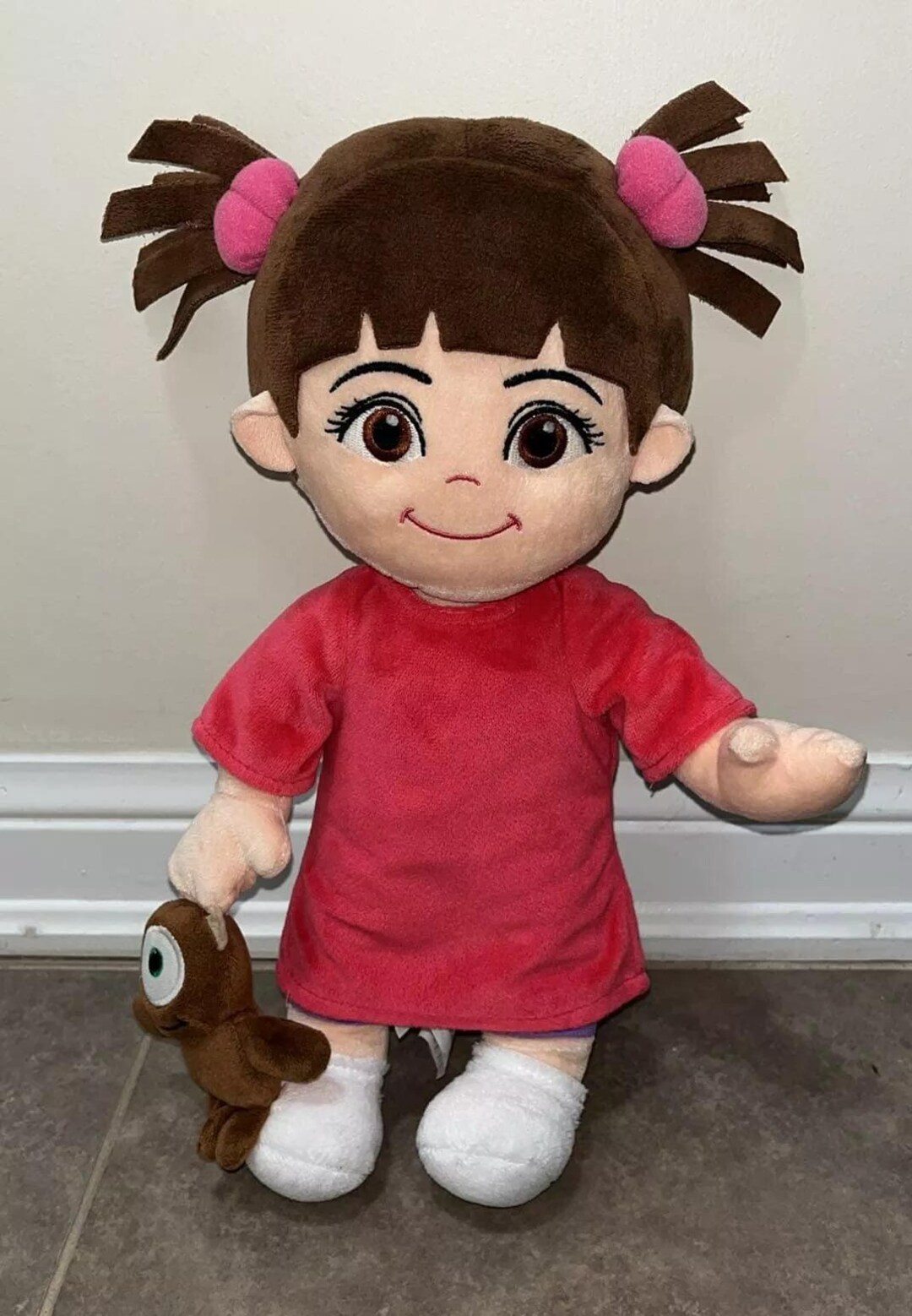 Disney Monsters Inc Boo Plush 15 With Little Mikey Doll - Etsy