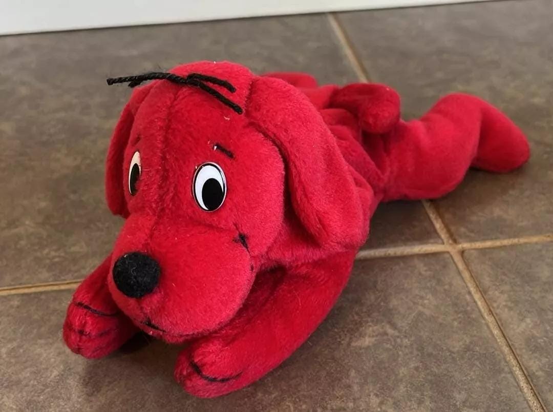 1997 Scholastic Clifford Big Red Dog Stuffed Plush 7 Toy - Etsy