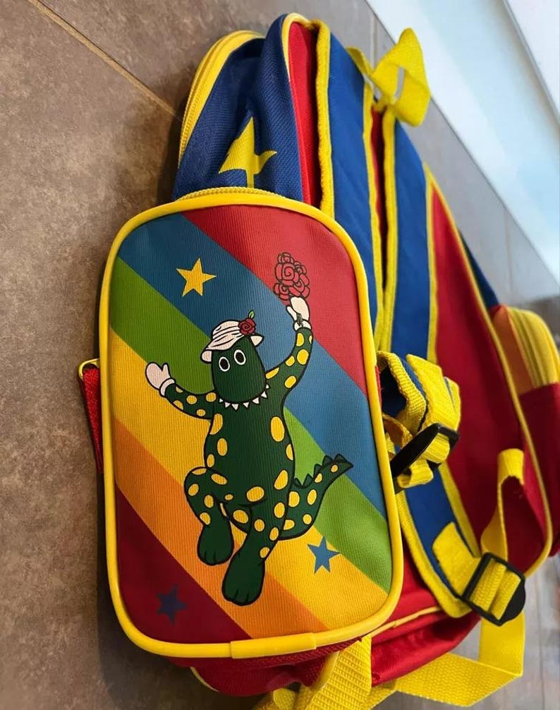 The Wiggles Backpack School Bag ABC Kids Original Wiggles - Etsy