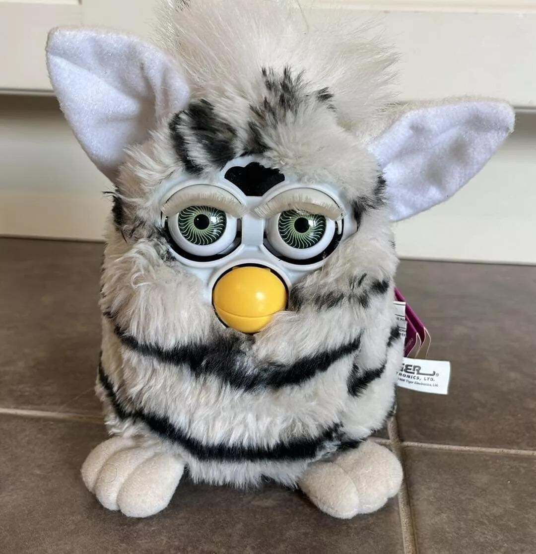 1998 Generation 2 Zebra Furby With Green Eyes NOT WORKING - Etsy