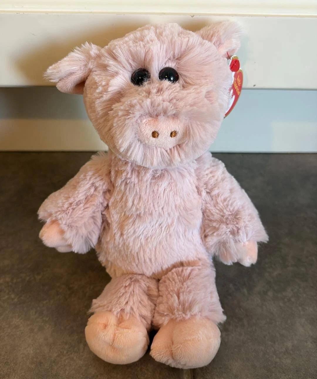 Ty Attic Treasures Otis Pig Plush Stuffed Animal Pink 8" - Etsy