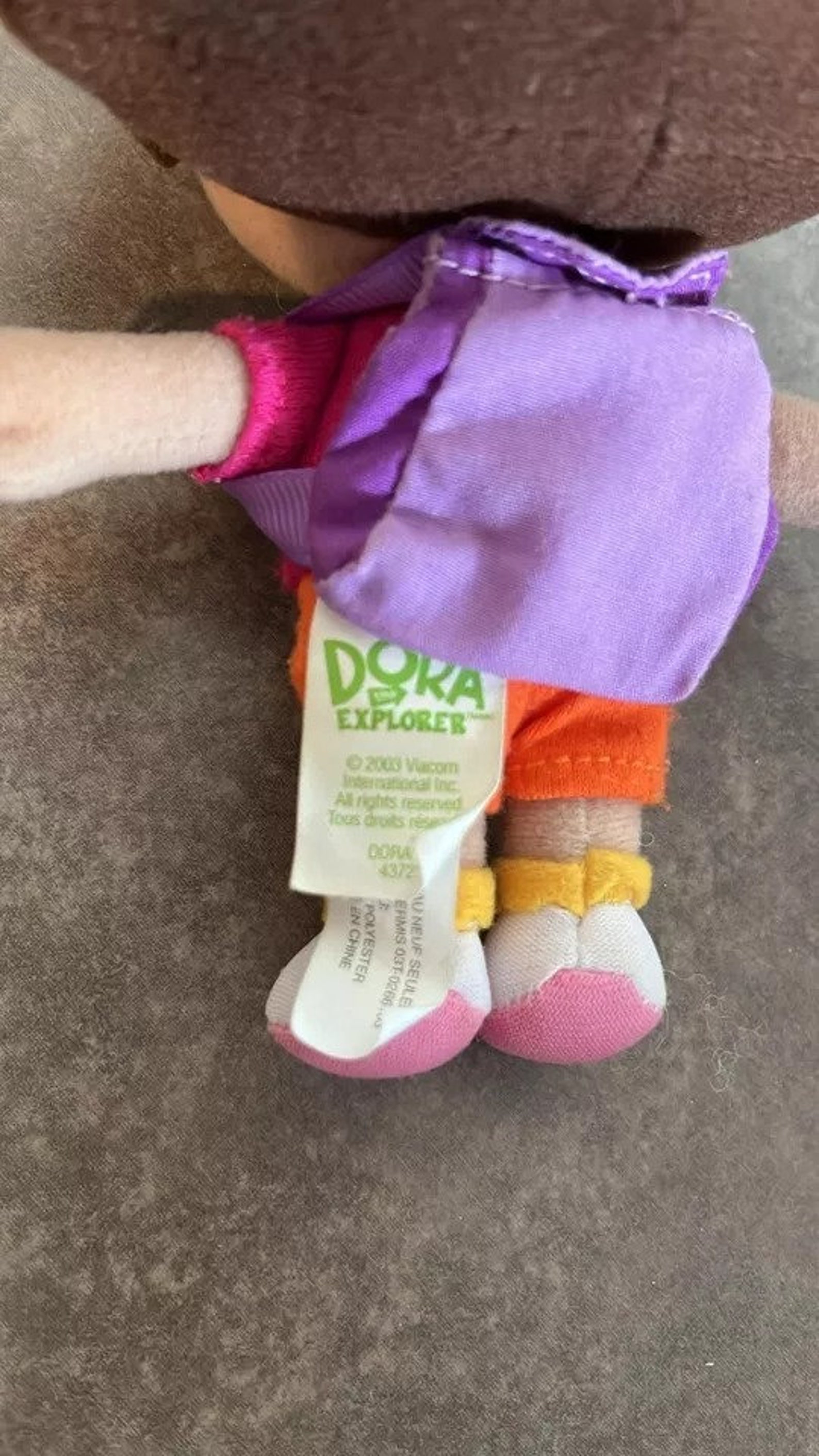 2003 Dora the Explorer Plush Doll Keychain Plush 6" - Etsy