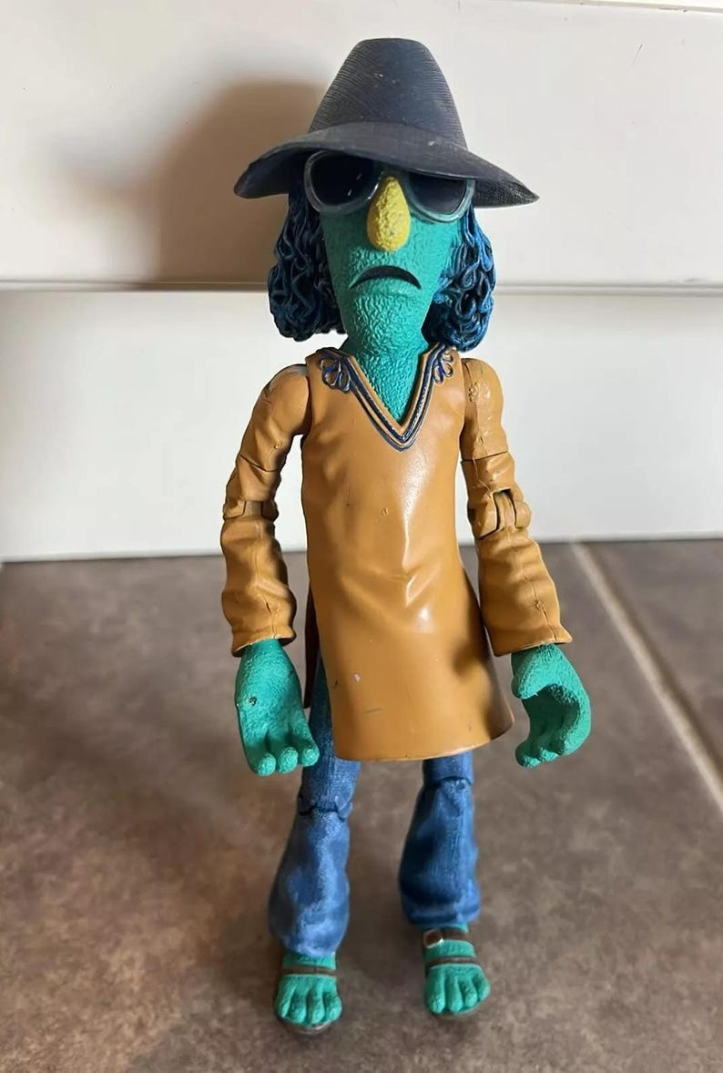 RARE Zoot Gold Shirt the Muppets Show Palisades Action Figure Toy ...