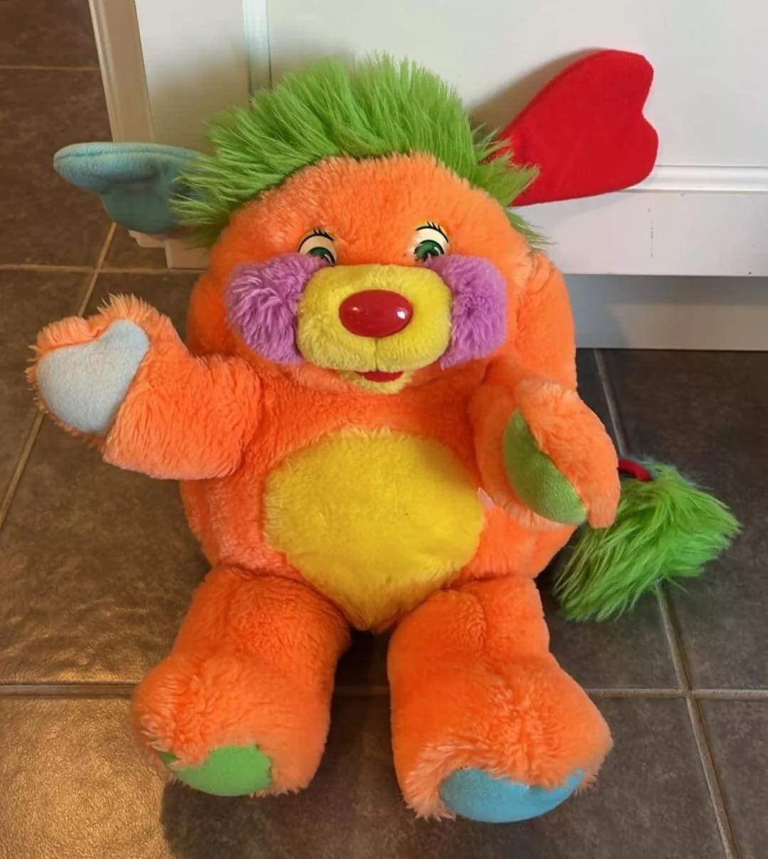 Vintage 1986 Popples Puzzle Orange Plush Mattel 12 - Etsy