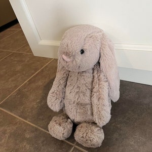 Jellycat London Medium Bashful Light Brown Bunny 11 Inch - Etsy