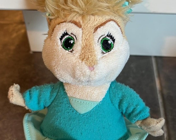 Alvin and the Chipmunks Mini Plush Chipette Eleanor 6" - Etsy