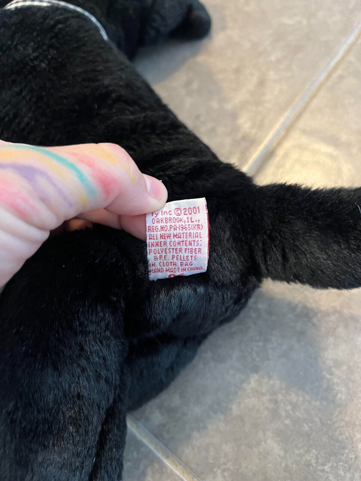 2001 Ty Beanie Buddy LUKE the Black Lab Dog 10 Inches - Etsy