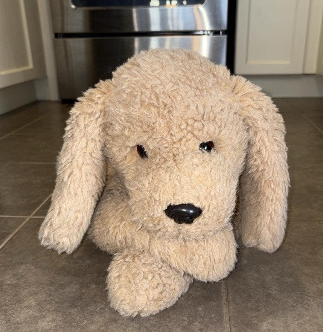 1985 Vintage Gund Muttsy Puppy Dog Plush 28" Tan Brown Paws - Etsy