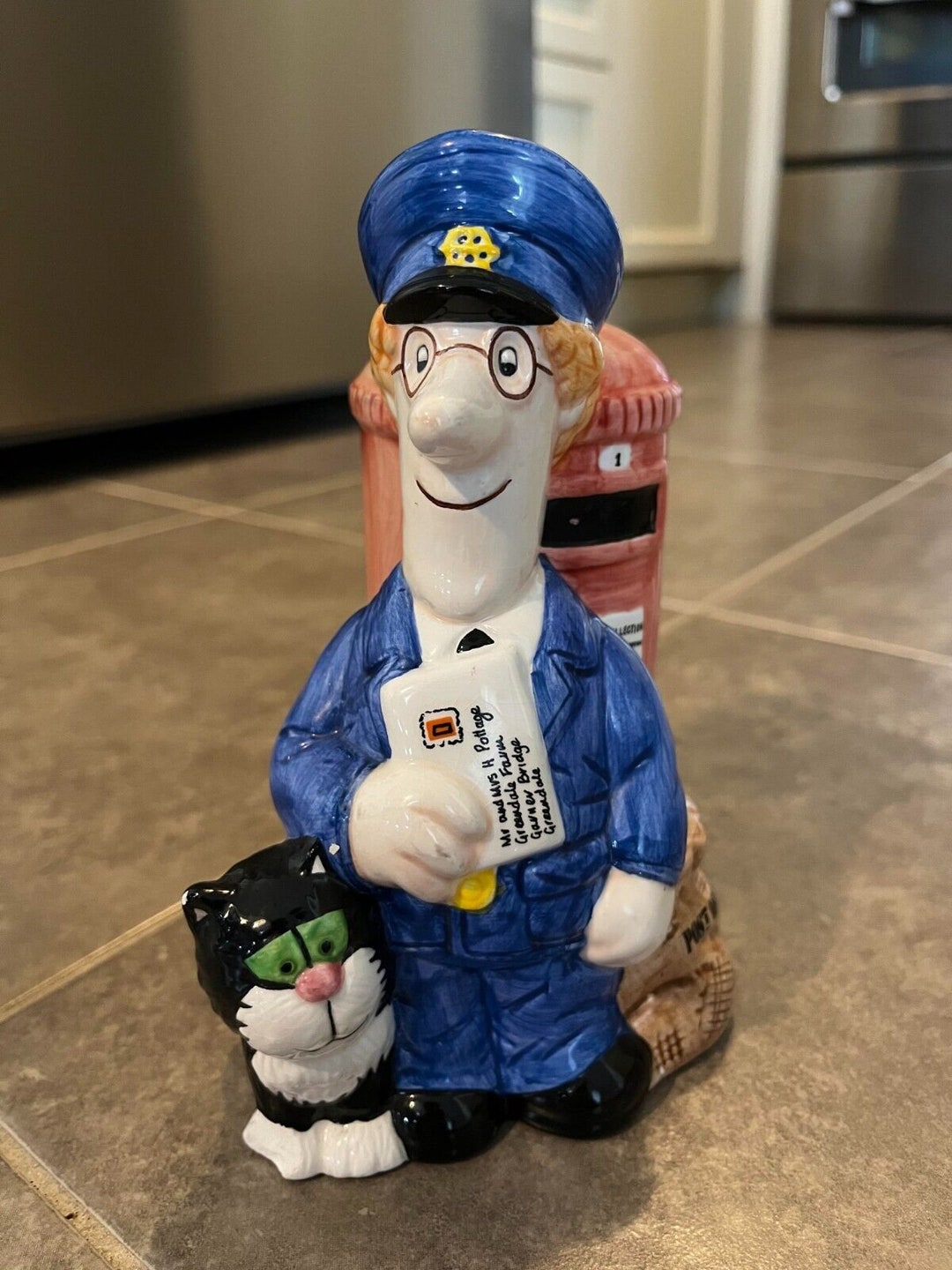 Postman Pat Ceramic Money Box WOODLANDS ANIMATIONS LTD 1998 - Etsy