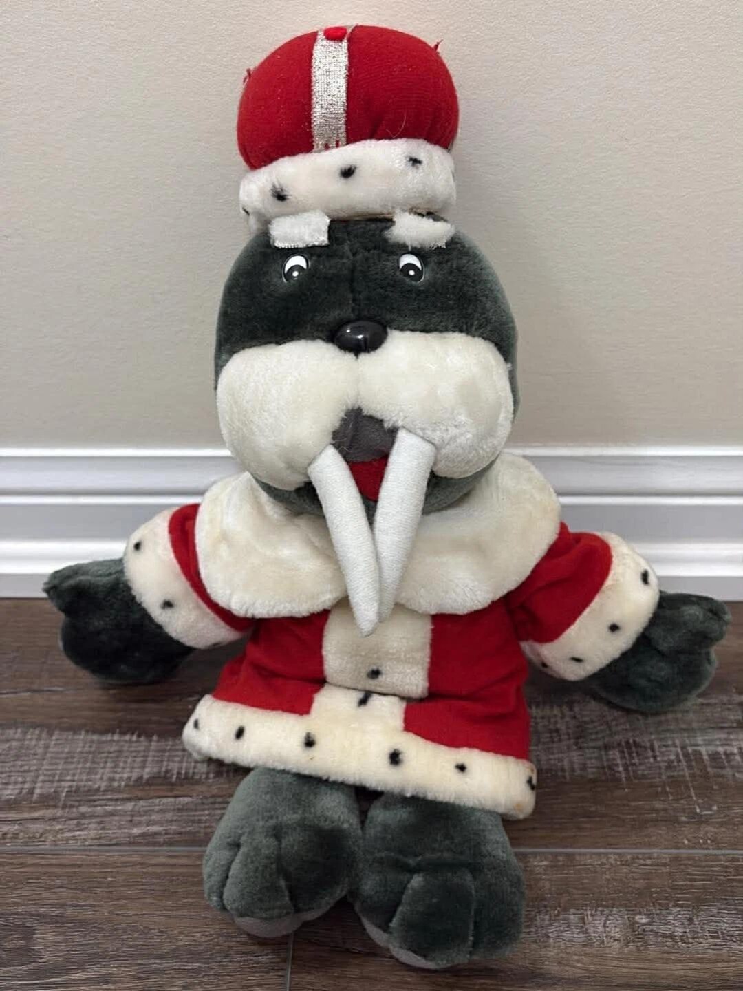 Vintage Marineland Mascot King Walrus Plush 18 Inch READ - Etsy