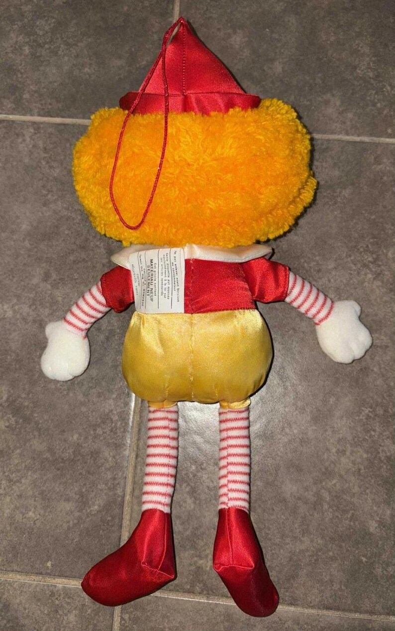 1985 Amtoy Goof Ball Clown Plush American Greetings Stuff Toy Rare 14 ...