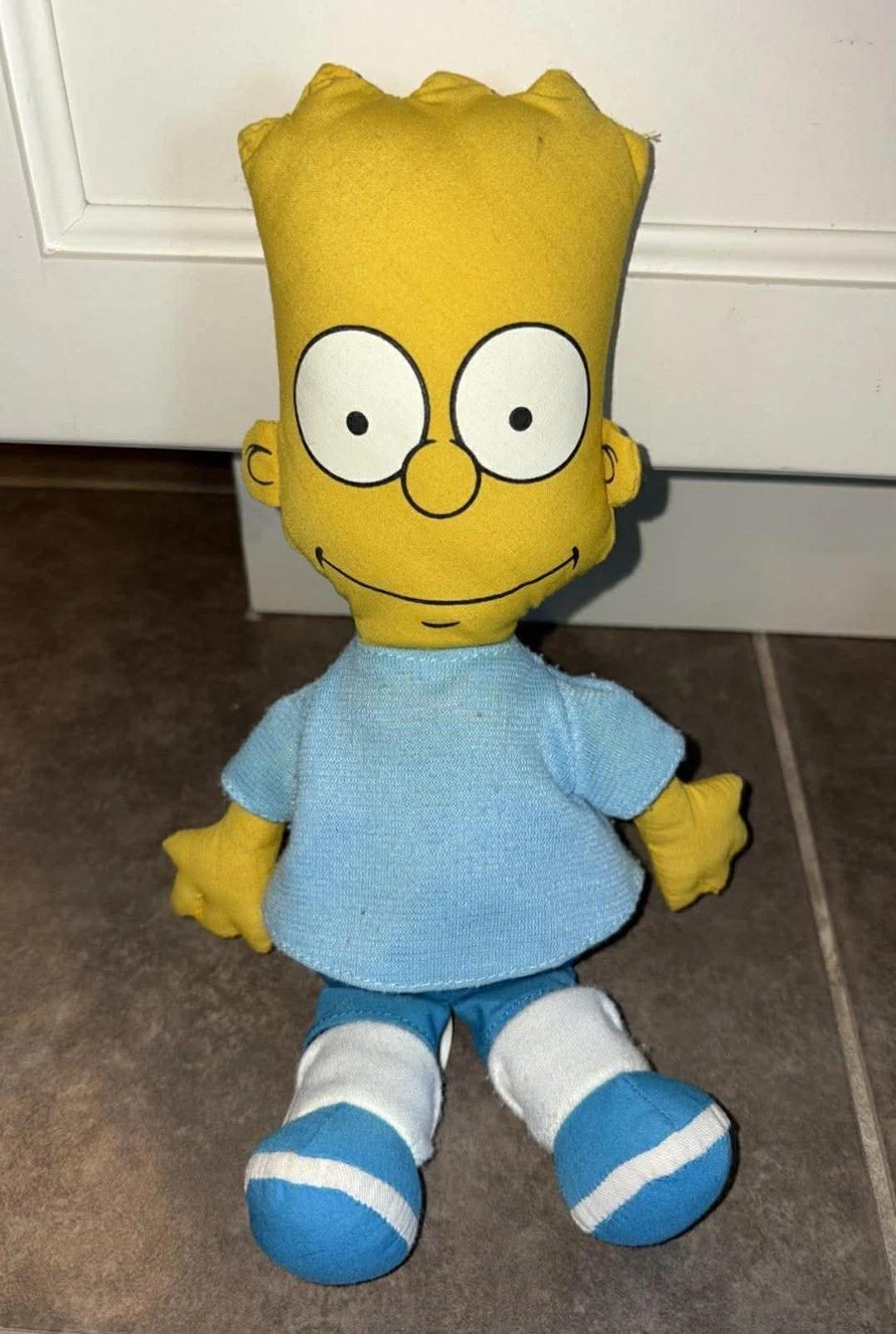 Vintage 1990 the Simpsons 10" Inch Bart Simpson Plush Doll by Matt ...