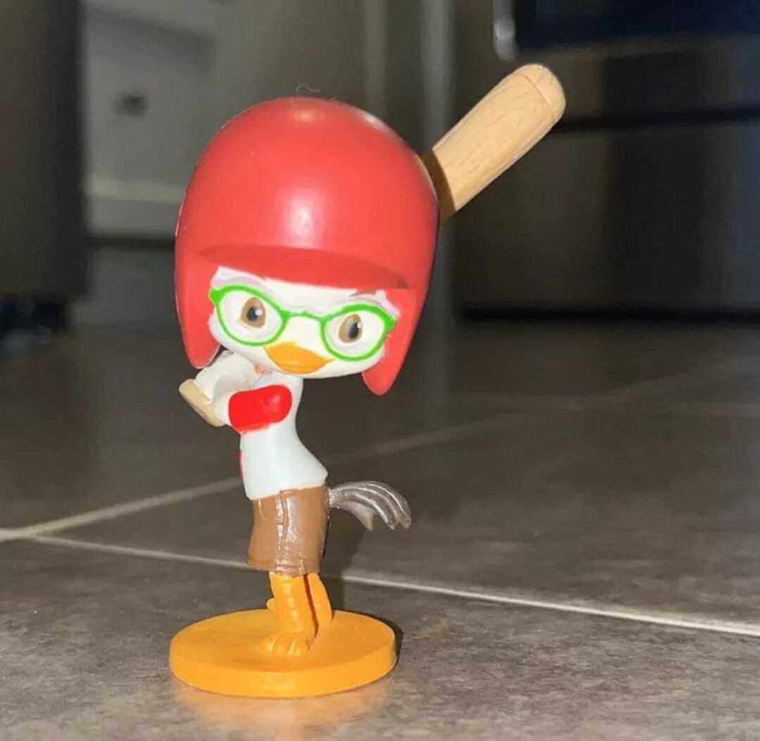 Vintage Disney Chicken Little Baseball PVC Figure 3 - Etsy