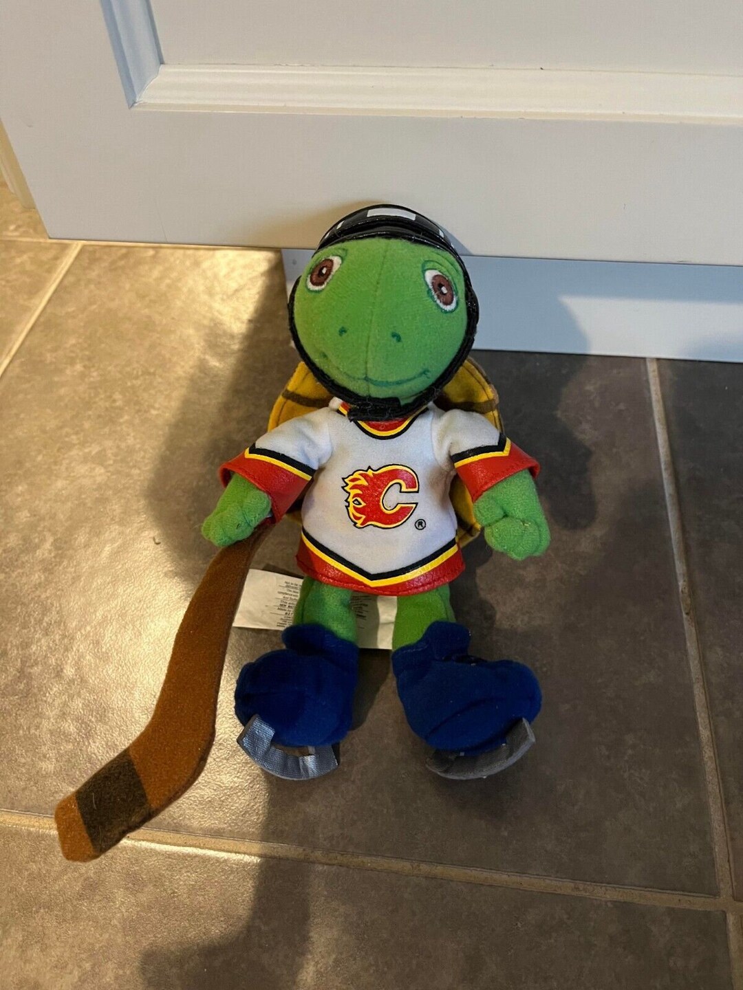Franklin the Turtle Calgary Flames Hockey Beanie Plush Toy - Etsy