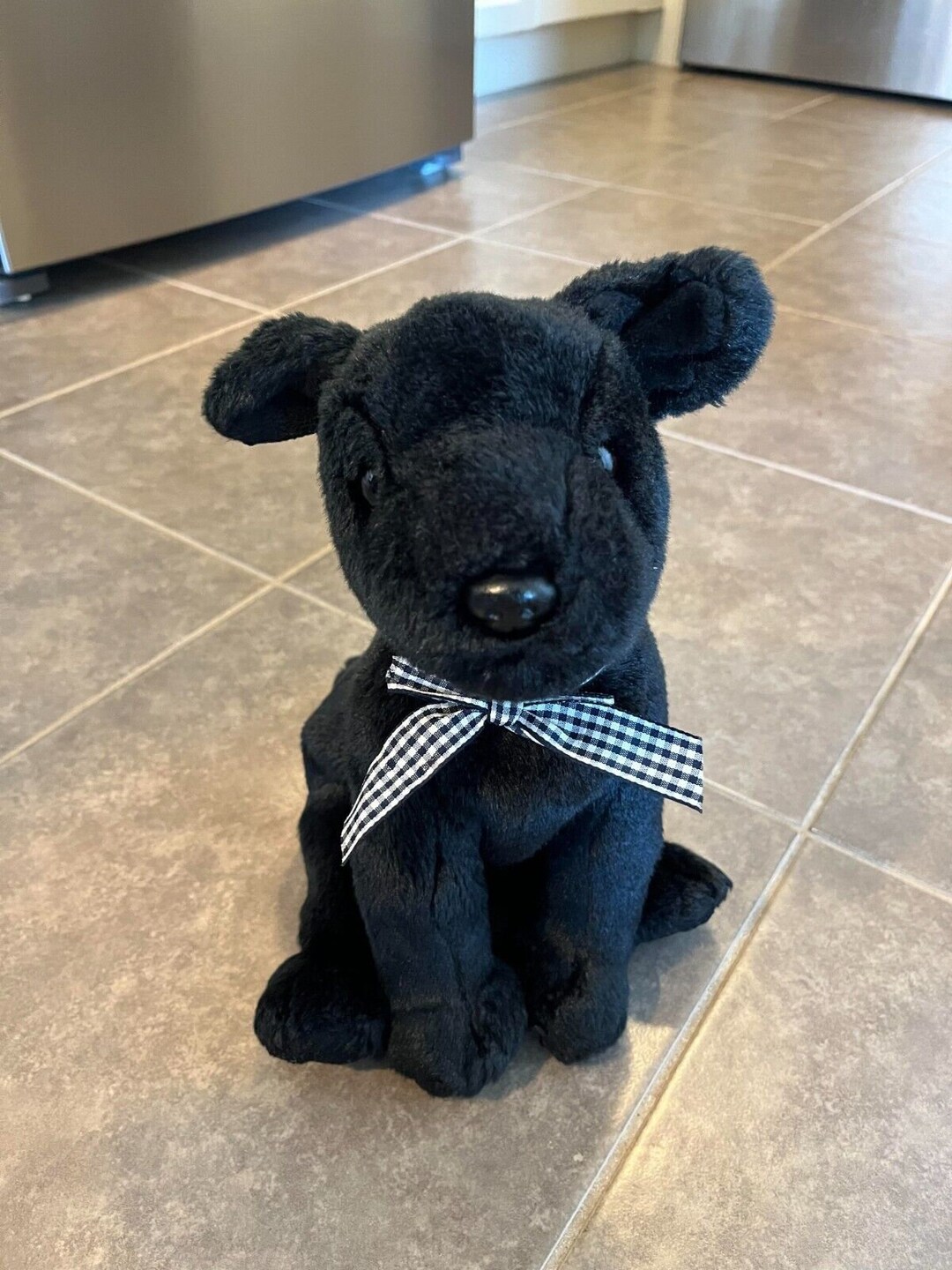 2001 Ty Beanie Buddy LUKE the Black Lab Dog 10 Inches - Etsy