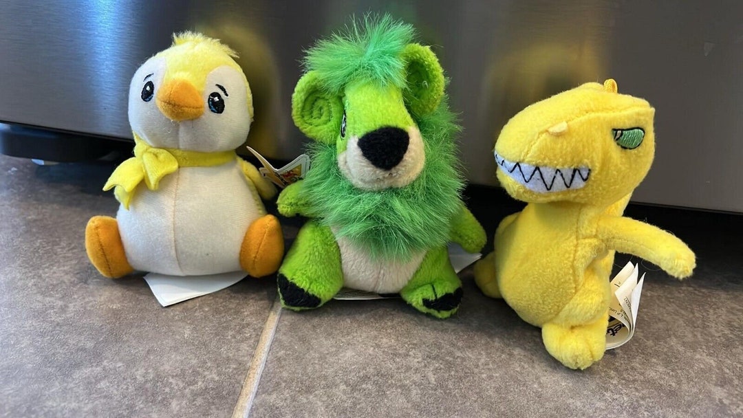 2004 Neopets Mcdonalds Happy Meal Toy Mini Plush Doll 3 Included - Etsy