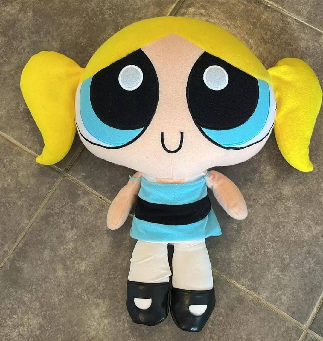 2000 the Powerpuff Girls Cartoon Network Bubbles Talking Plush 20 ...