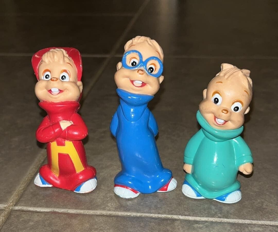 1990 Alvin and the Chipmunks KFC PVC Lot Simon Theodore - Etsy