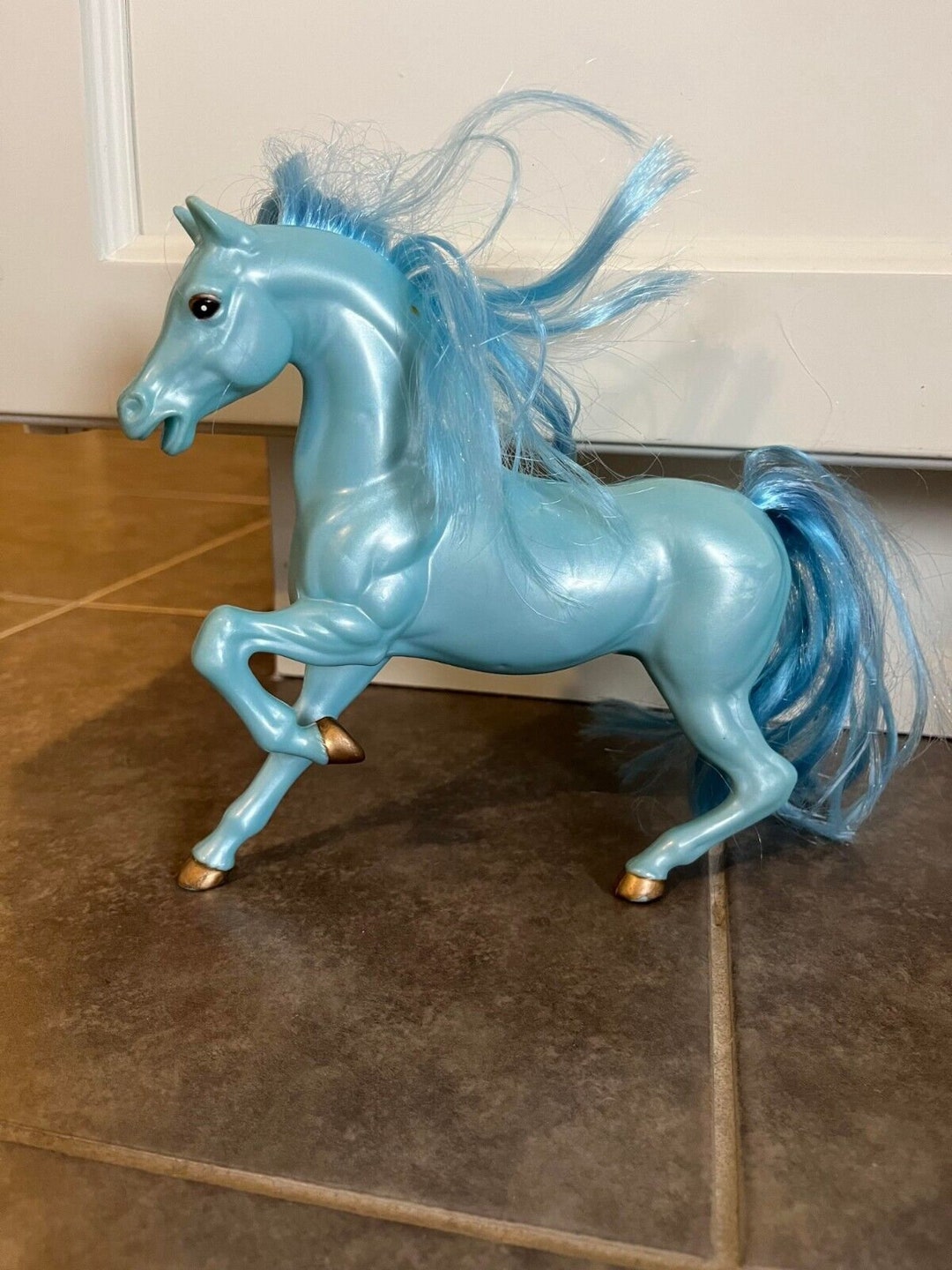 1984 Vintage Mattel SHE-RA Princess of Power Bow's Arrow Blue Horse ...