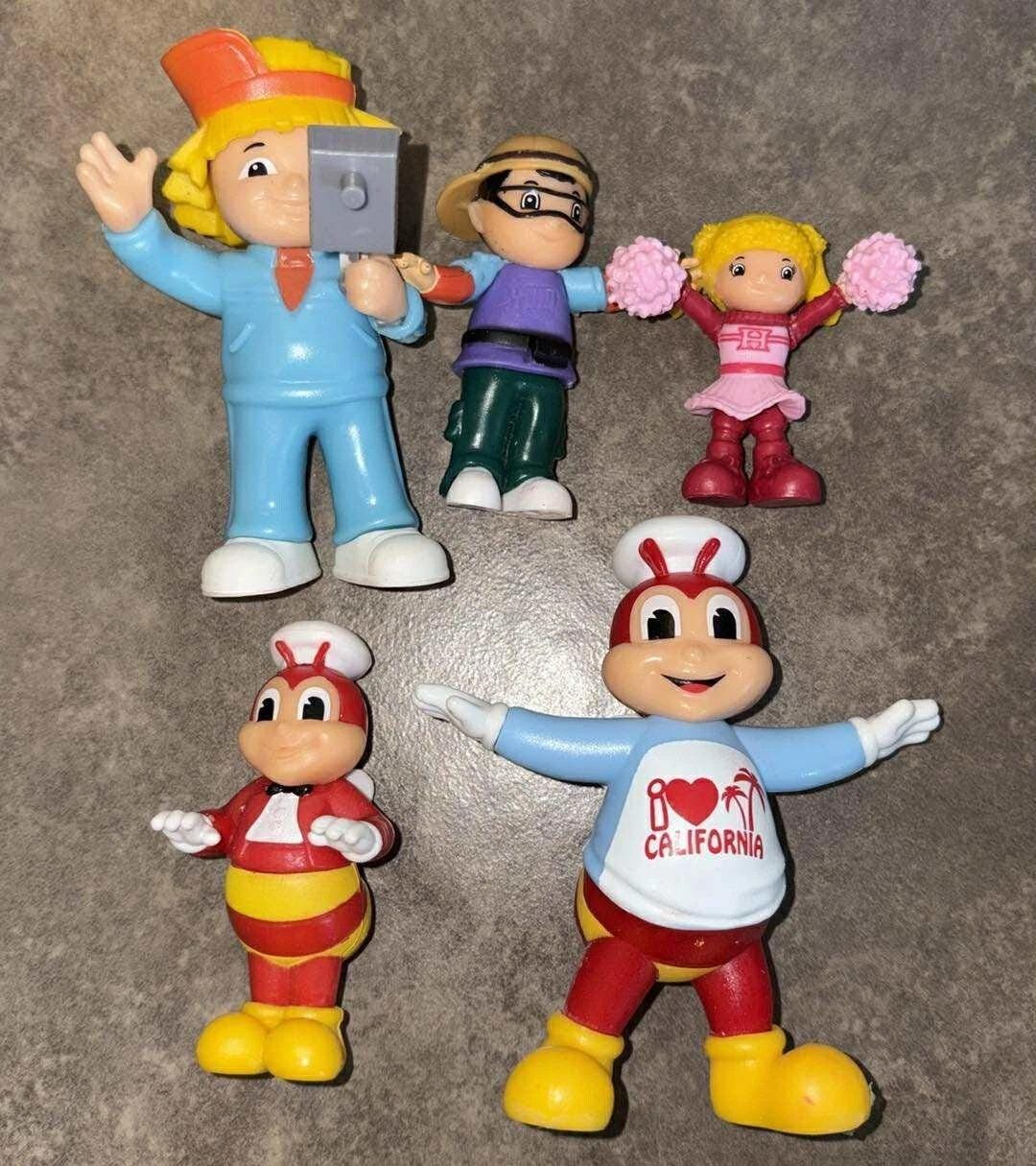 Jollibee Lot of 5 Action Figure Toy Philippines Restaurant - Etsy